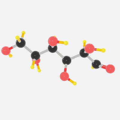 Glucose Structure 3d