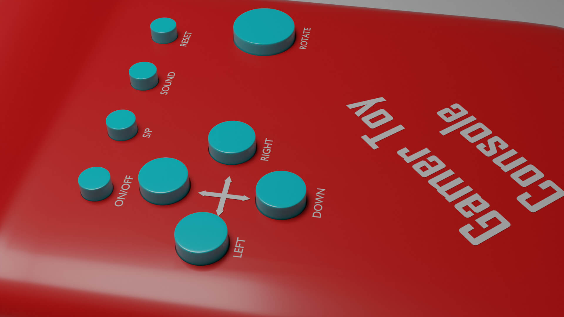 Tetris Retro Console - 3D Model by NeGaLoX