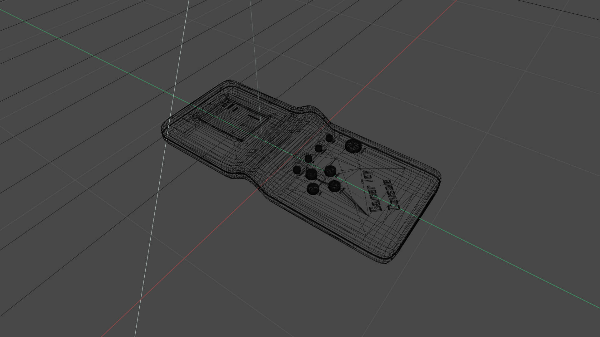 Tetris Retro Console - 3D Model by NeGaLoX