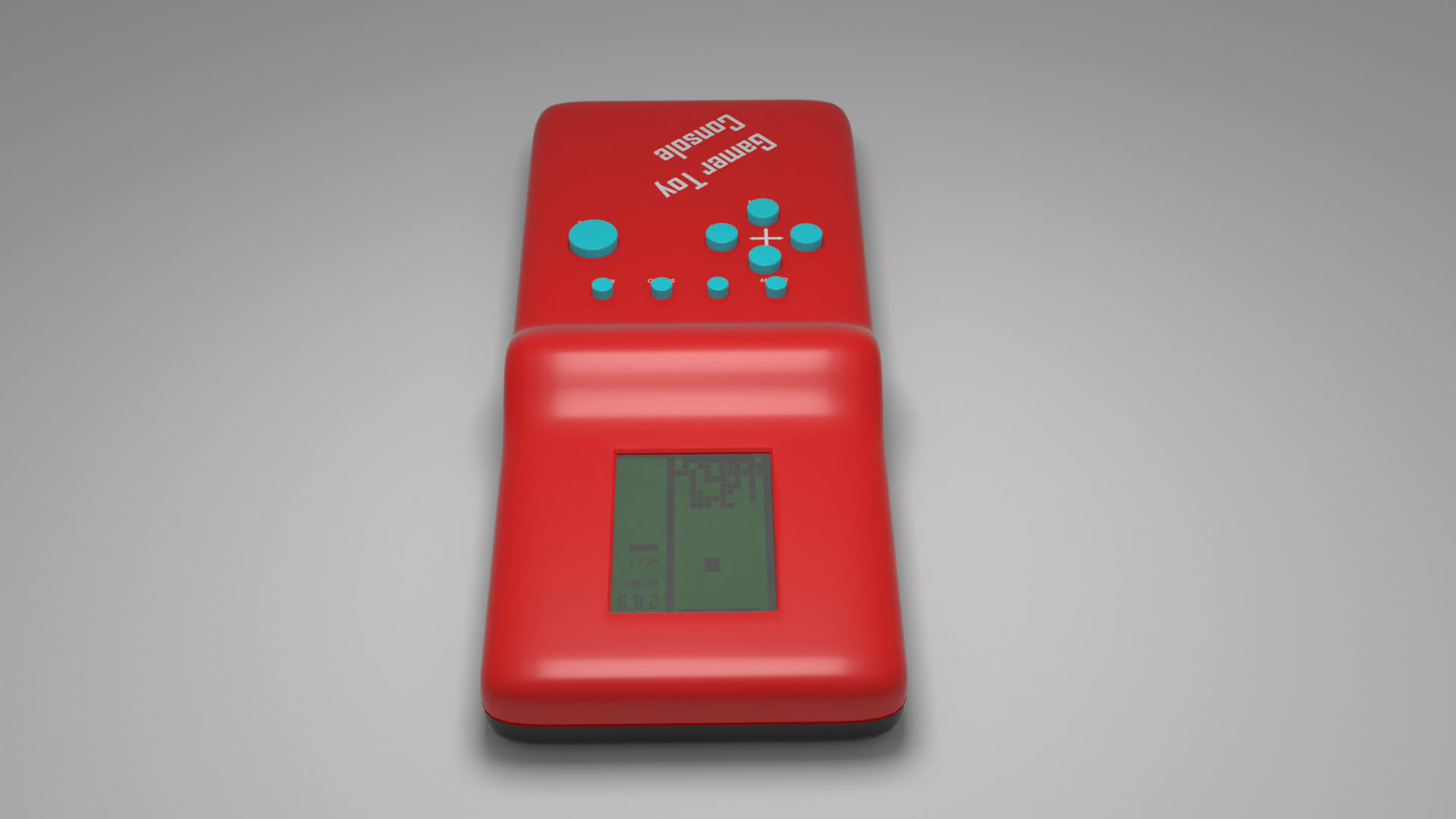 Tetris Retro Console - 3D Model by NeGaLoX