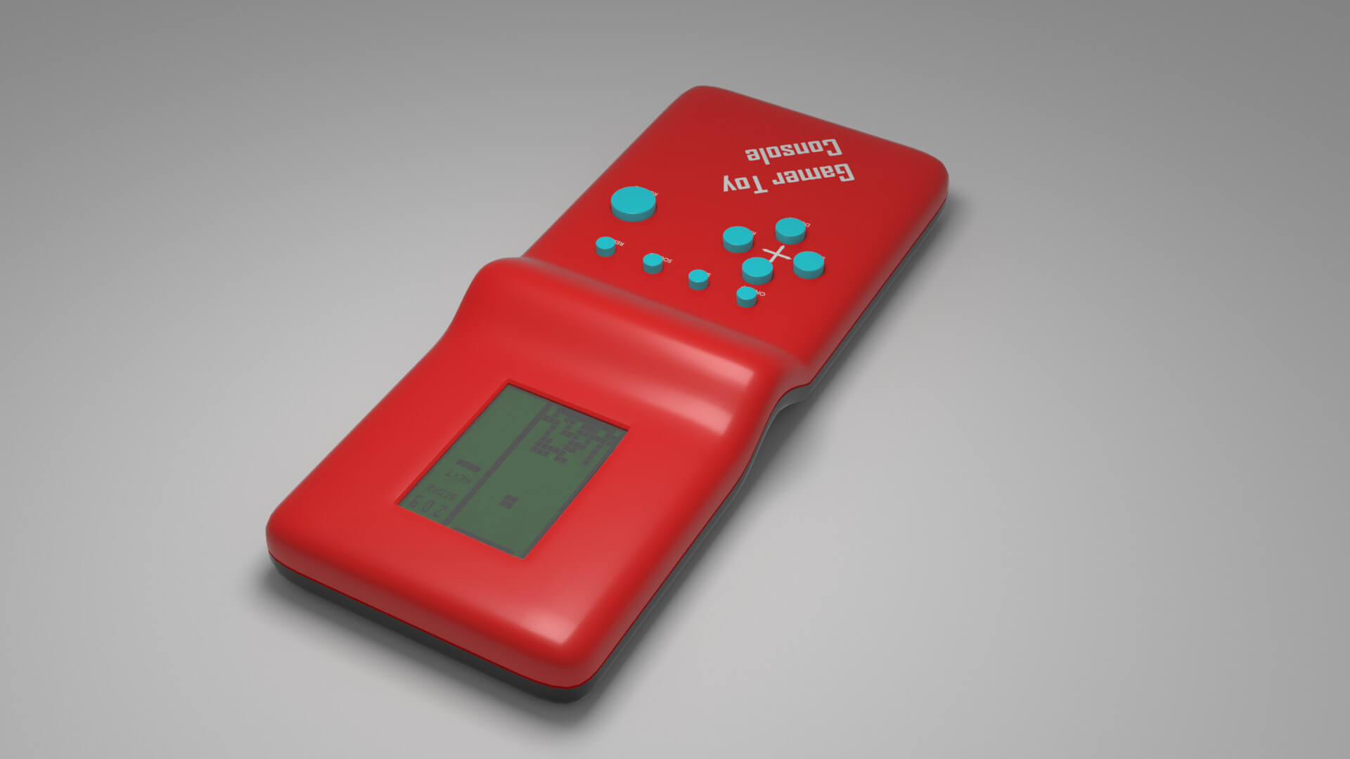 Tetris Retro Console - 3D Model by NeGaLoX