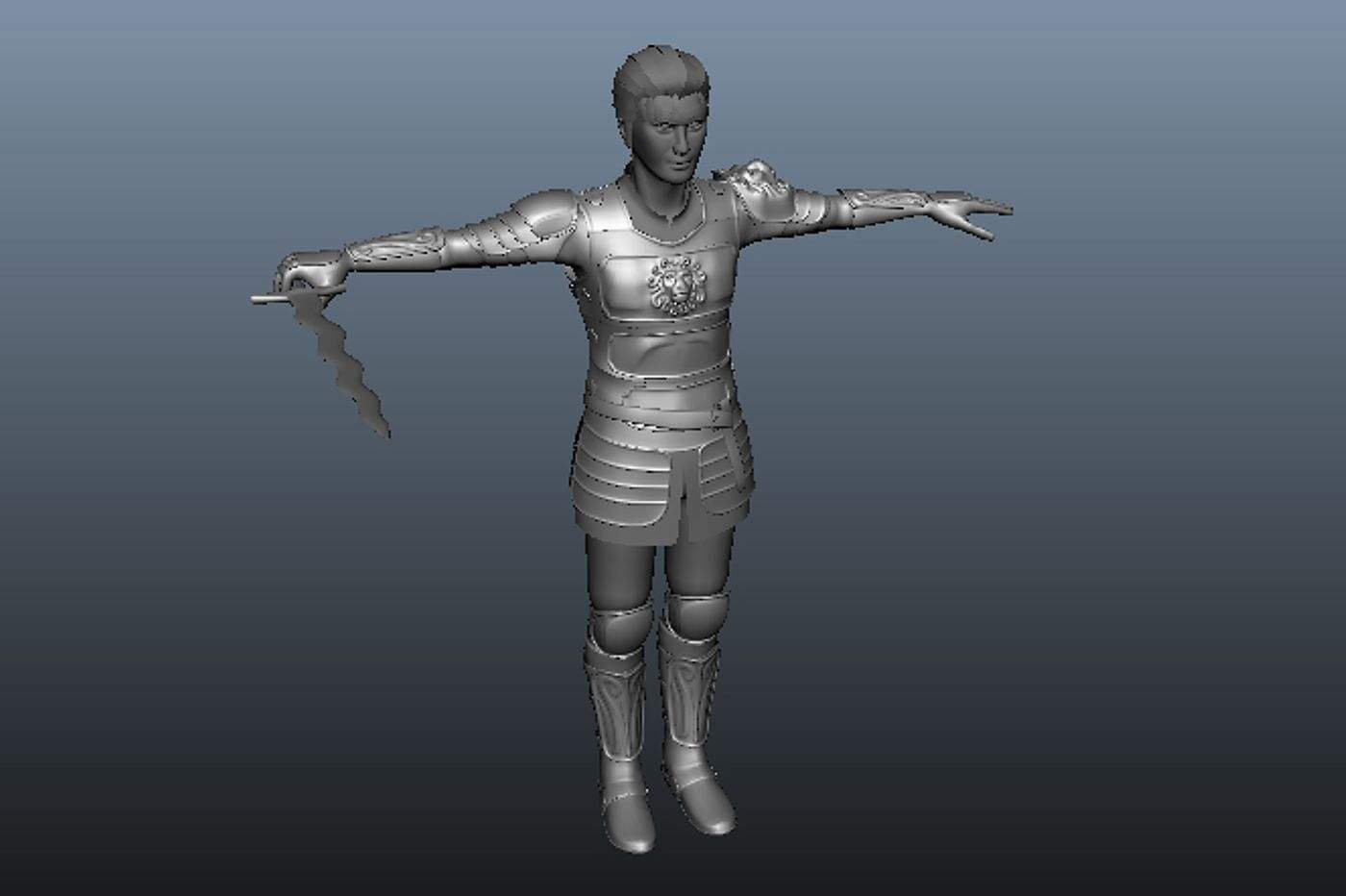 Hero Knight - 3D Model by nelsonevasco