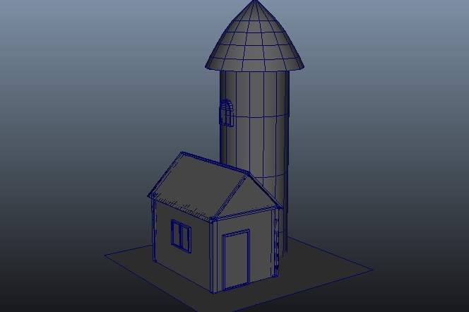 Tower - 3D Model by nelsonevasco