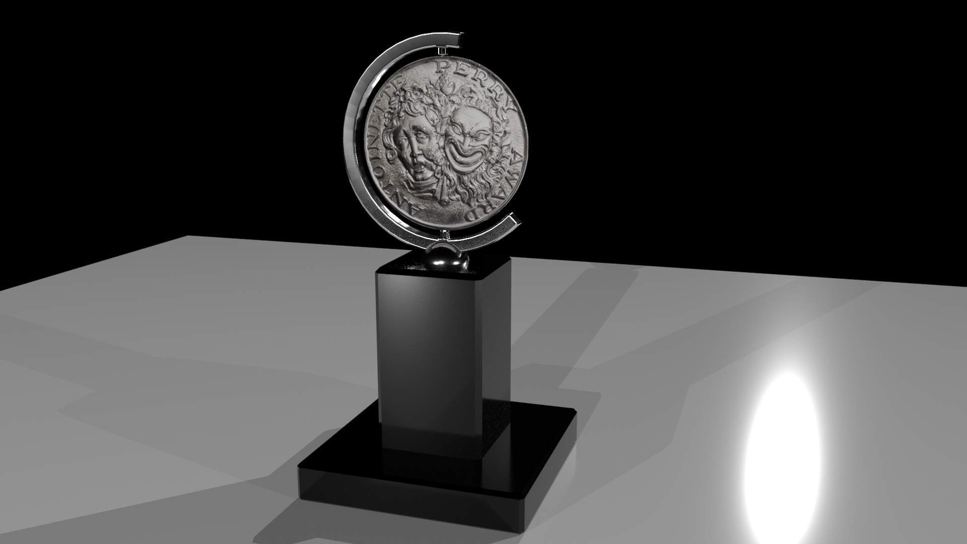 Trophy Award - 3D Model by nelsonevasco