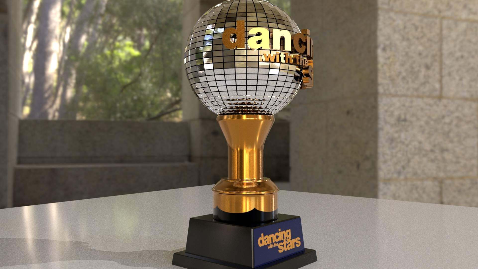 Dancing with The Stars Trophy - 3D Model by nelsonevasco