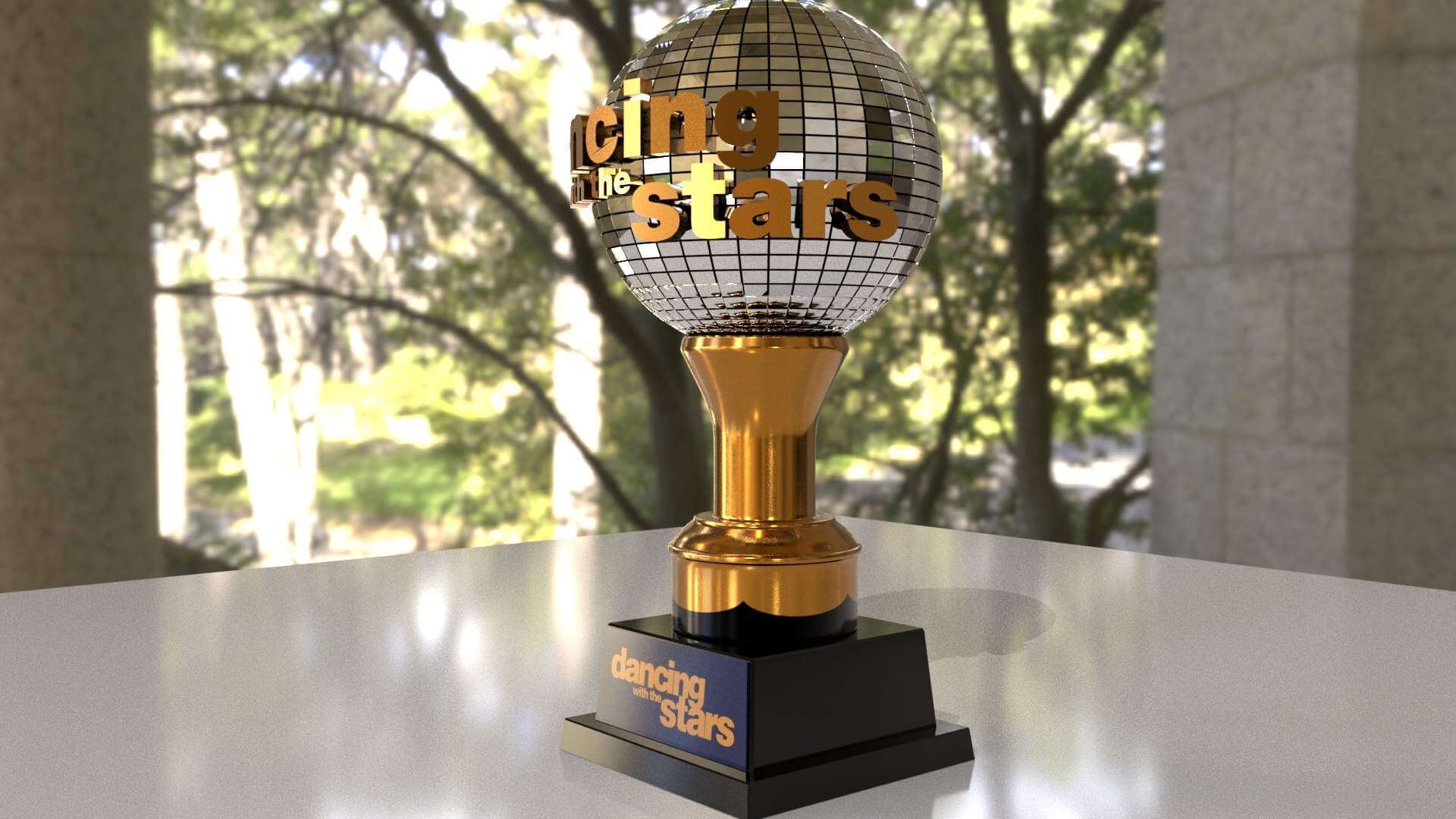 Dancing with The Stars Trophy - 3D Model by nelsonevasco