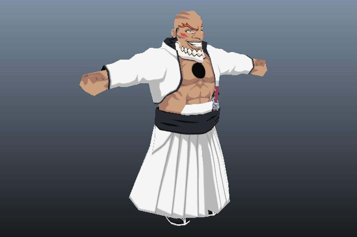 Yammy Llargo from Bleach - 3D Model by nelsonevasco