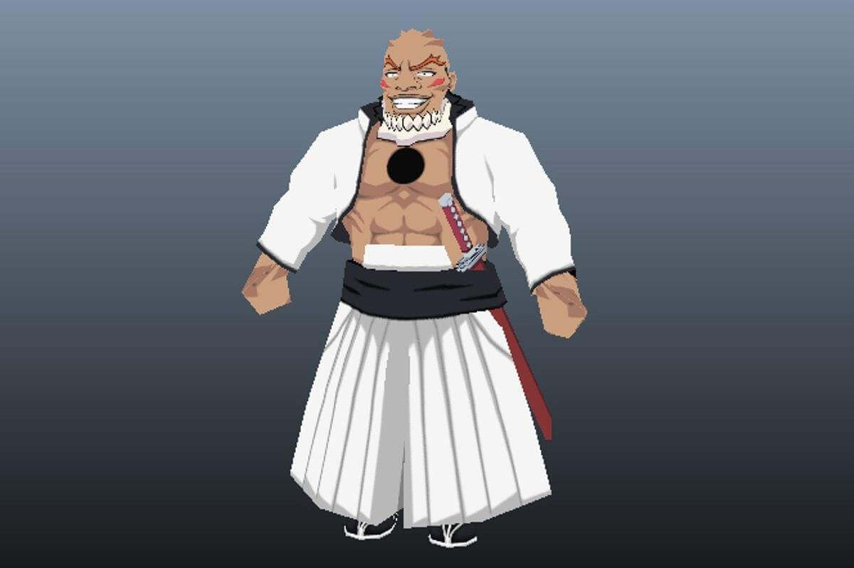 Yammy Llargo from Bleach - 3D Model by nelsonevasco