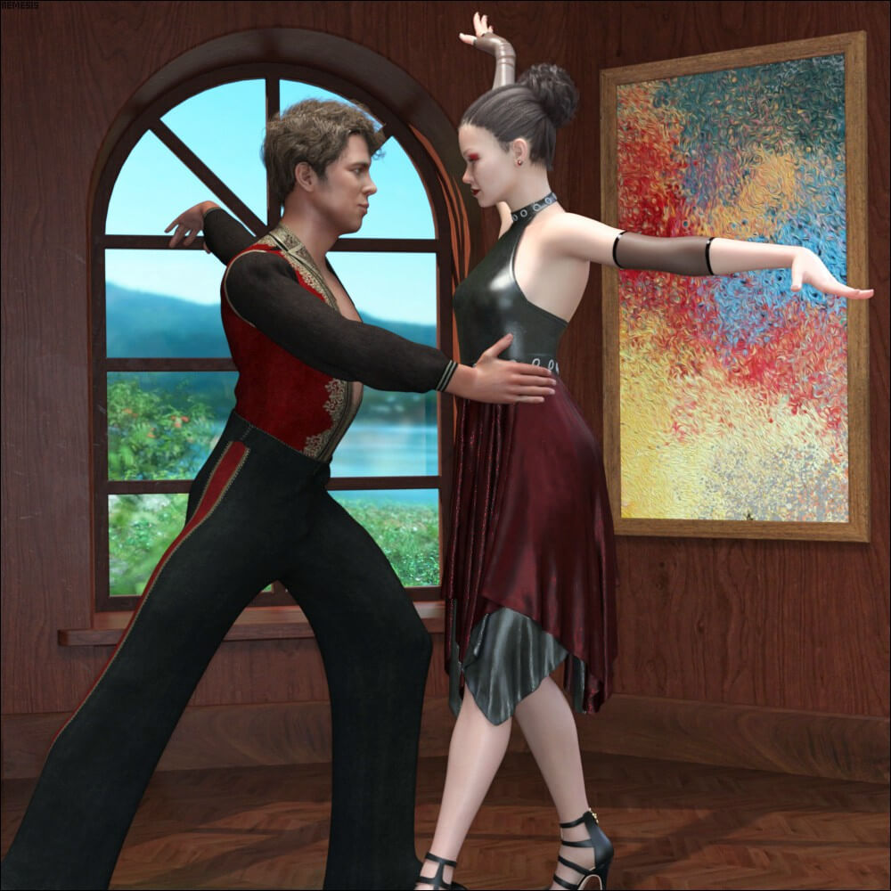 Latin Dances for G8F and M - Daz Content by Nemesis74s