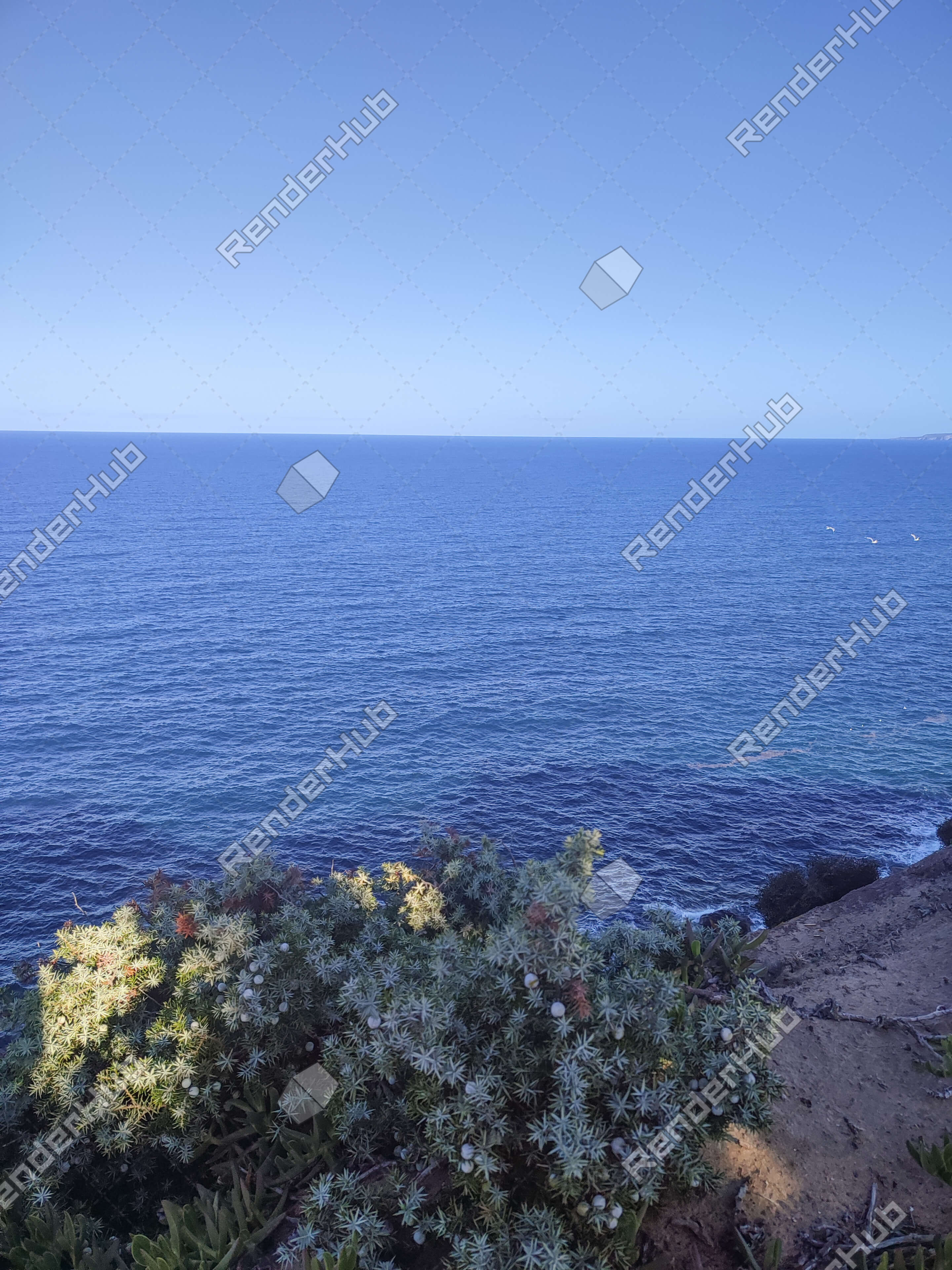 Overhang on The Sea - Stock Image by Nemesis74s