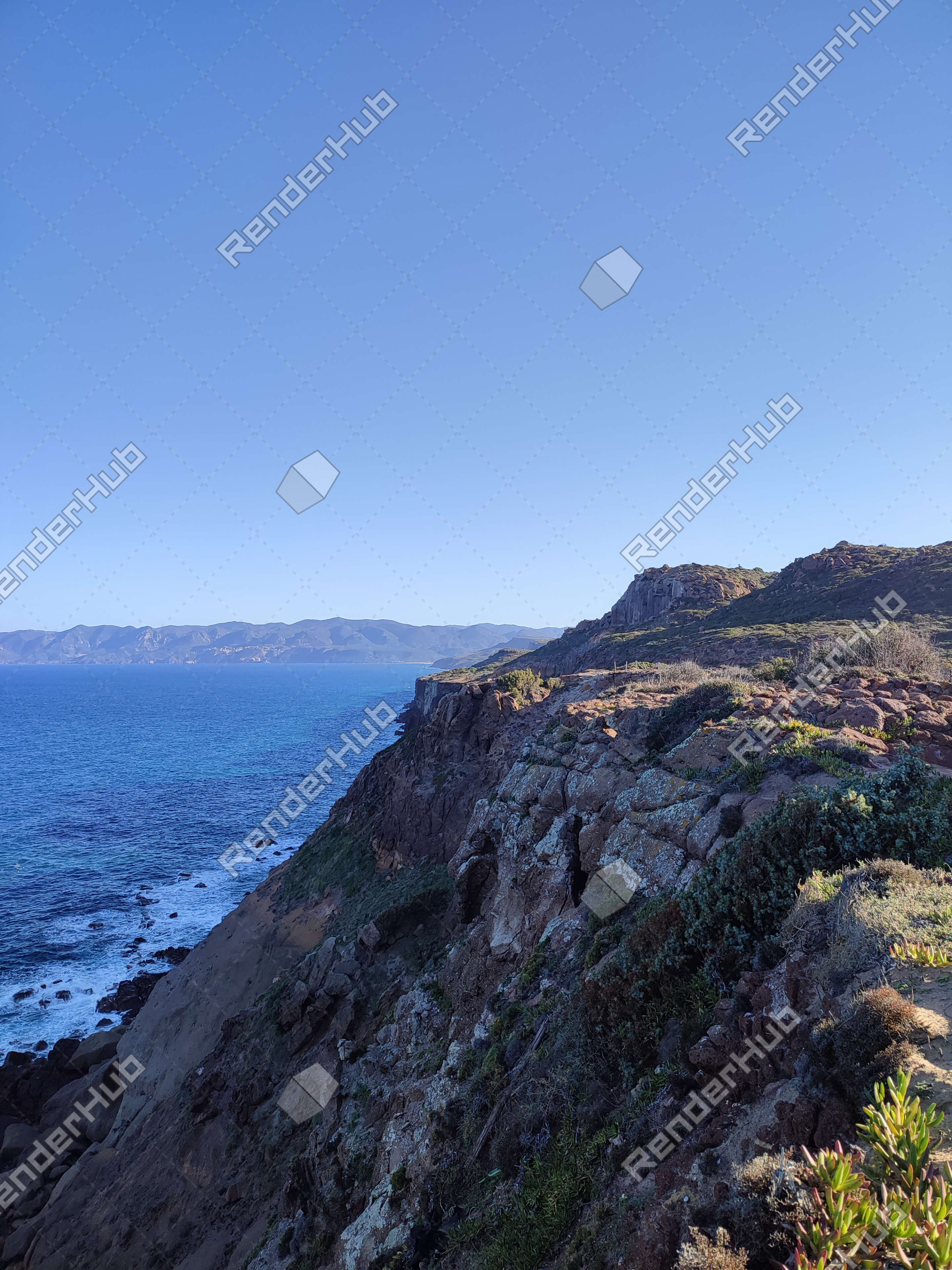 Overhang on The Sea - Stock Image by Nemesis74s