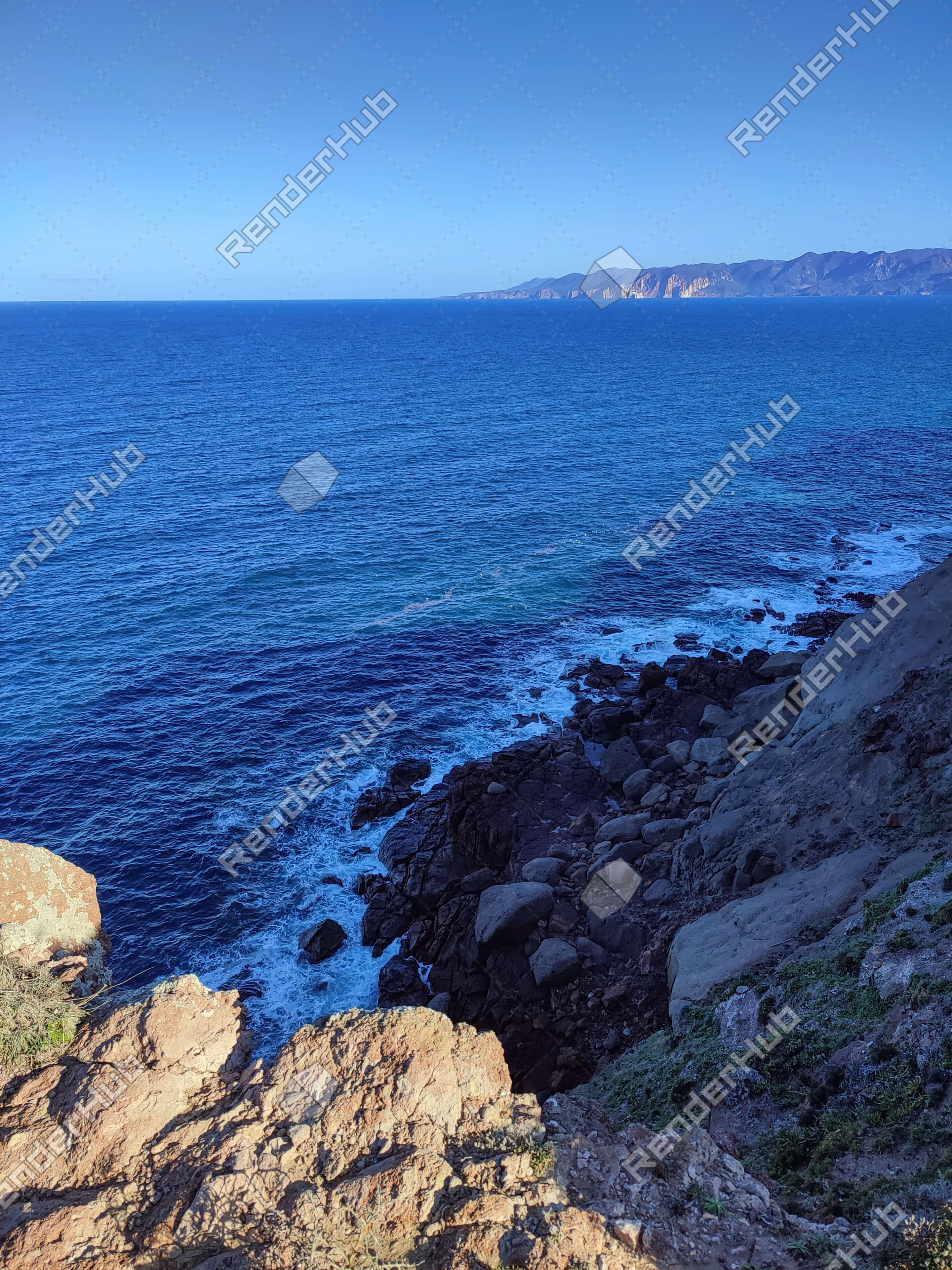 Overhang on The Sea - Stock Image by Nemesis74s