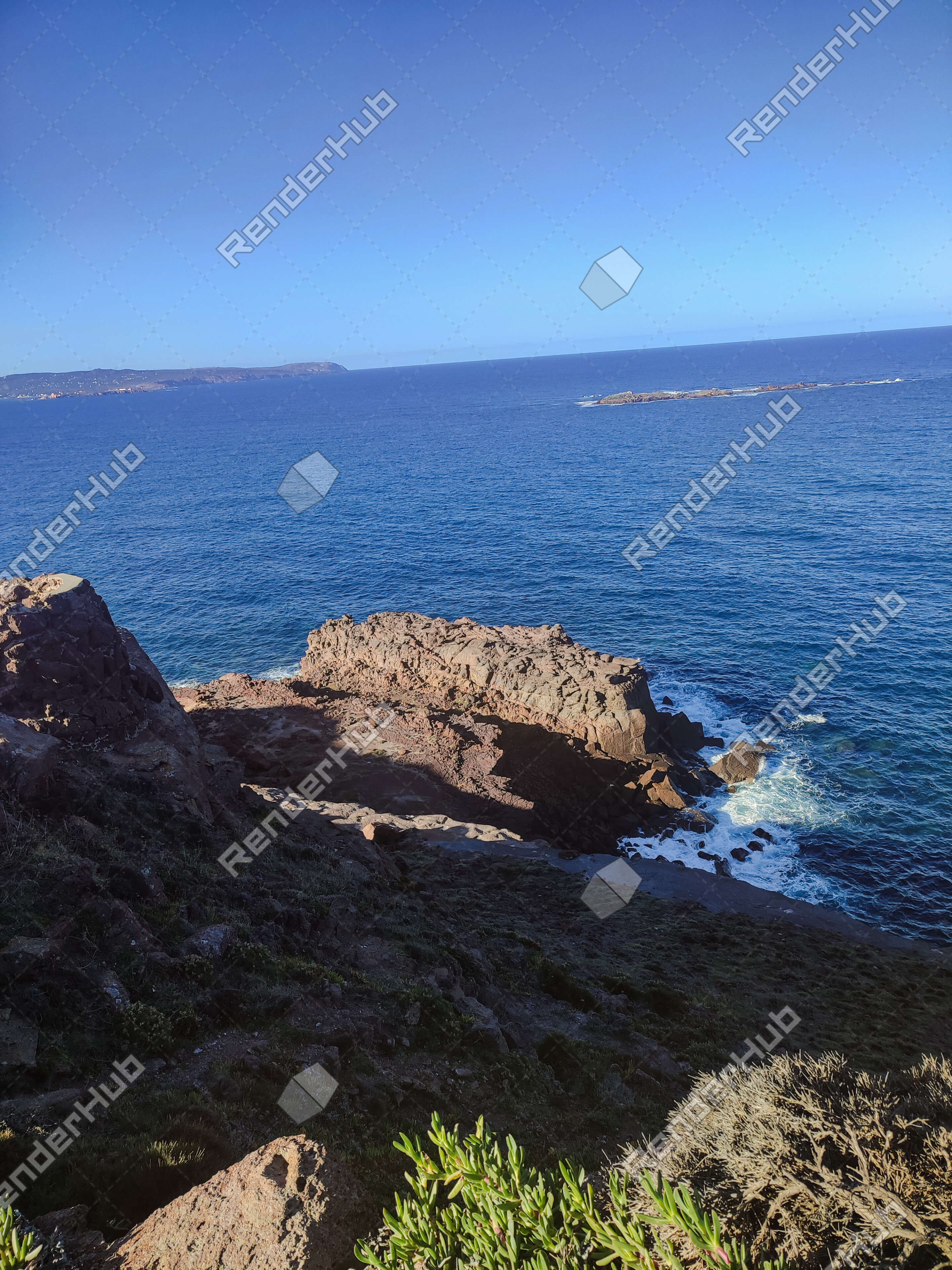 Overhang on The Sea - Stock Image by Nemesis74s