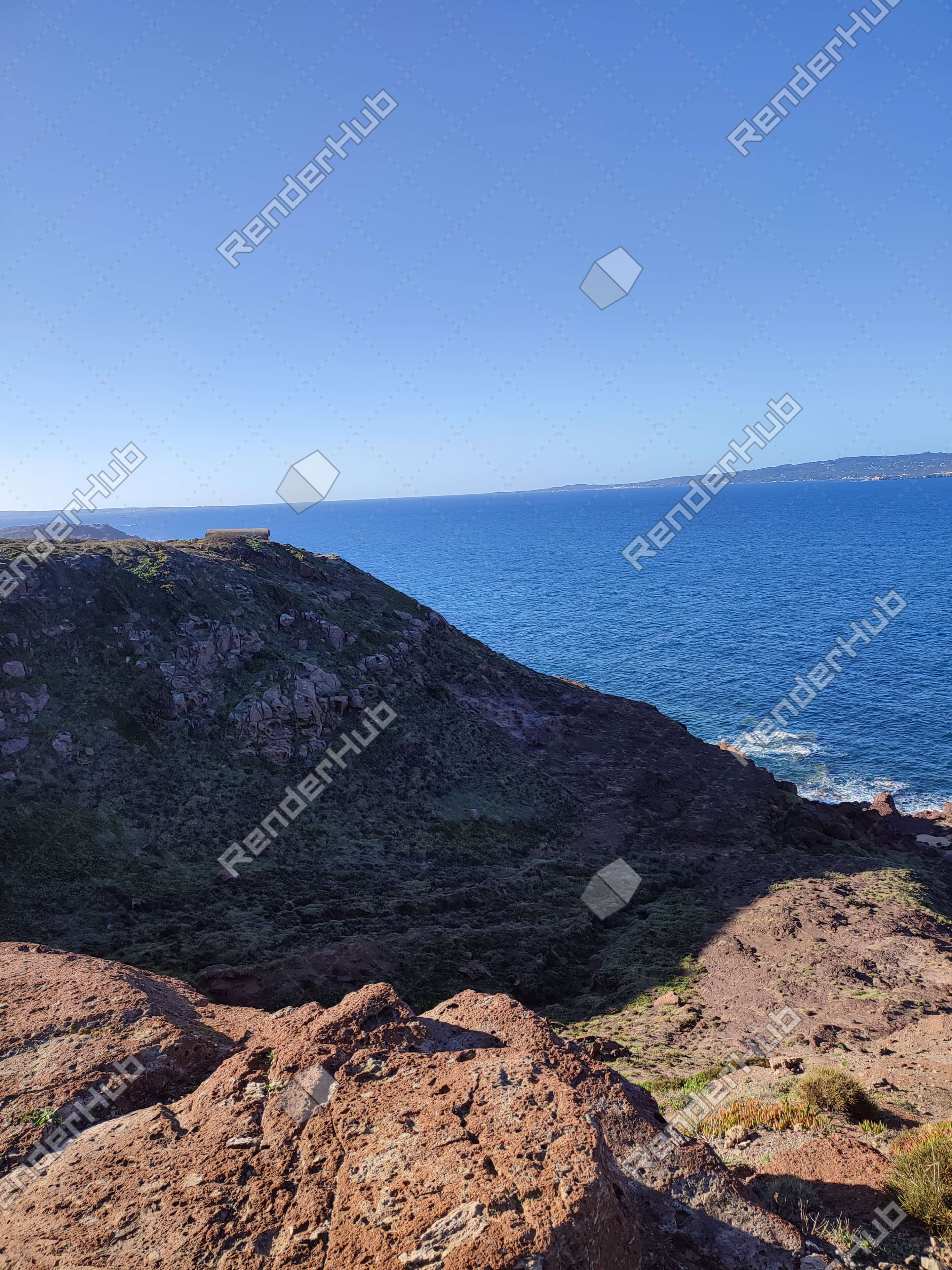 Overhang on The Sea - Stock Image by Nemesis74s