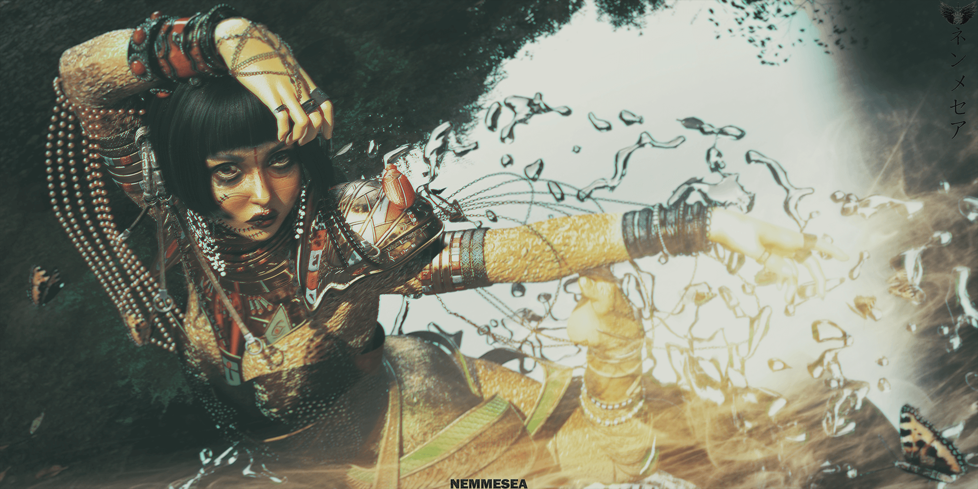 DNM - Jibaro G9 #Materials Daz Content by Nemmesea