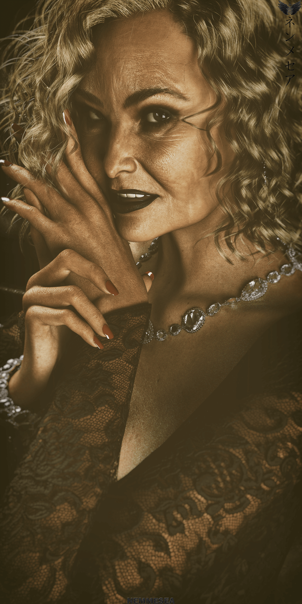 Aleatory -Fiona#254 - Bewitchment 3D Render by Nemmesea