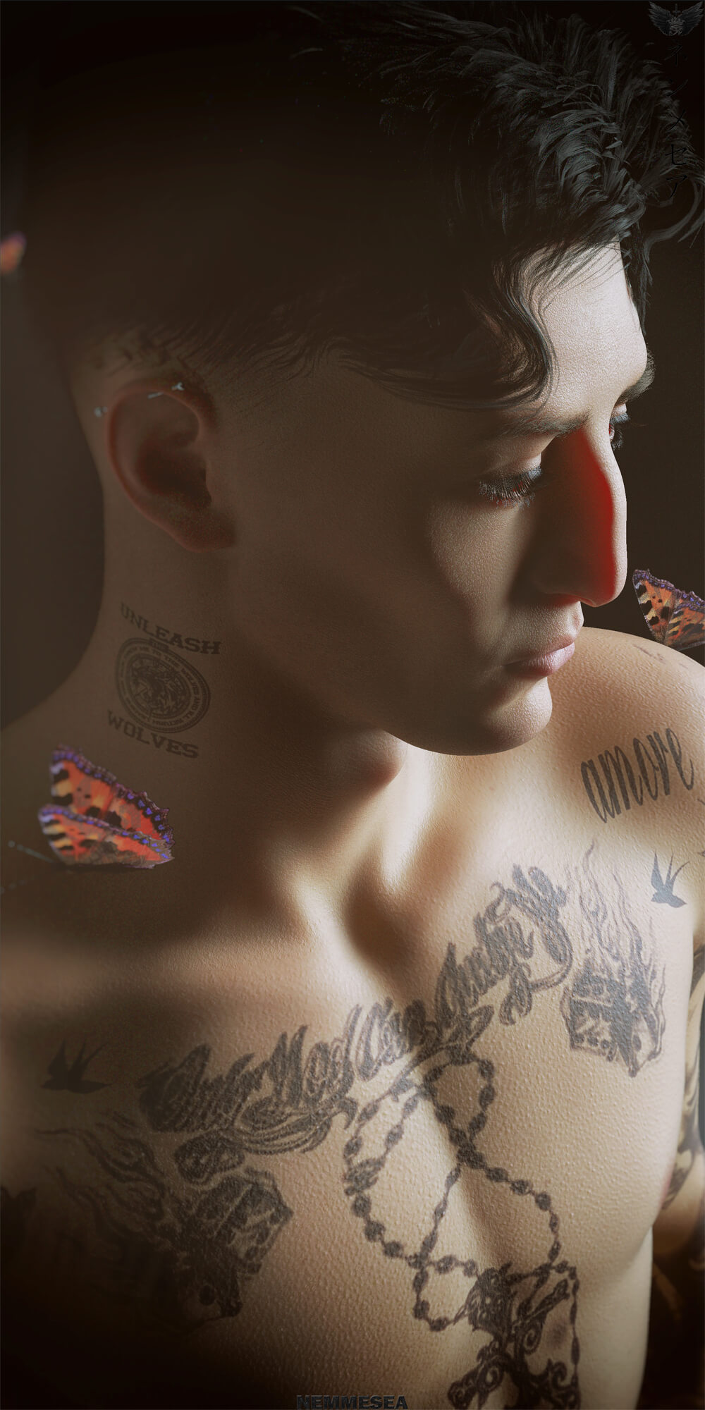 Aleatory Niccol Giovanni #330 - My own Jailer 3D Render