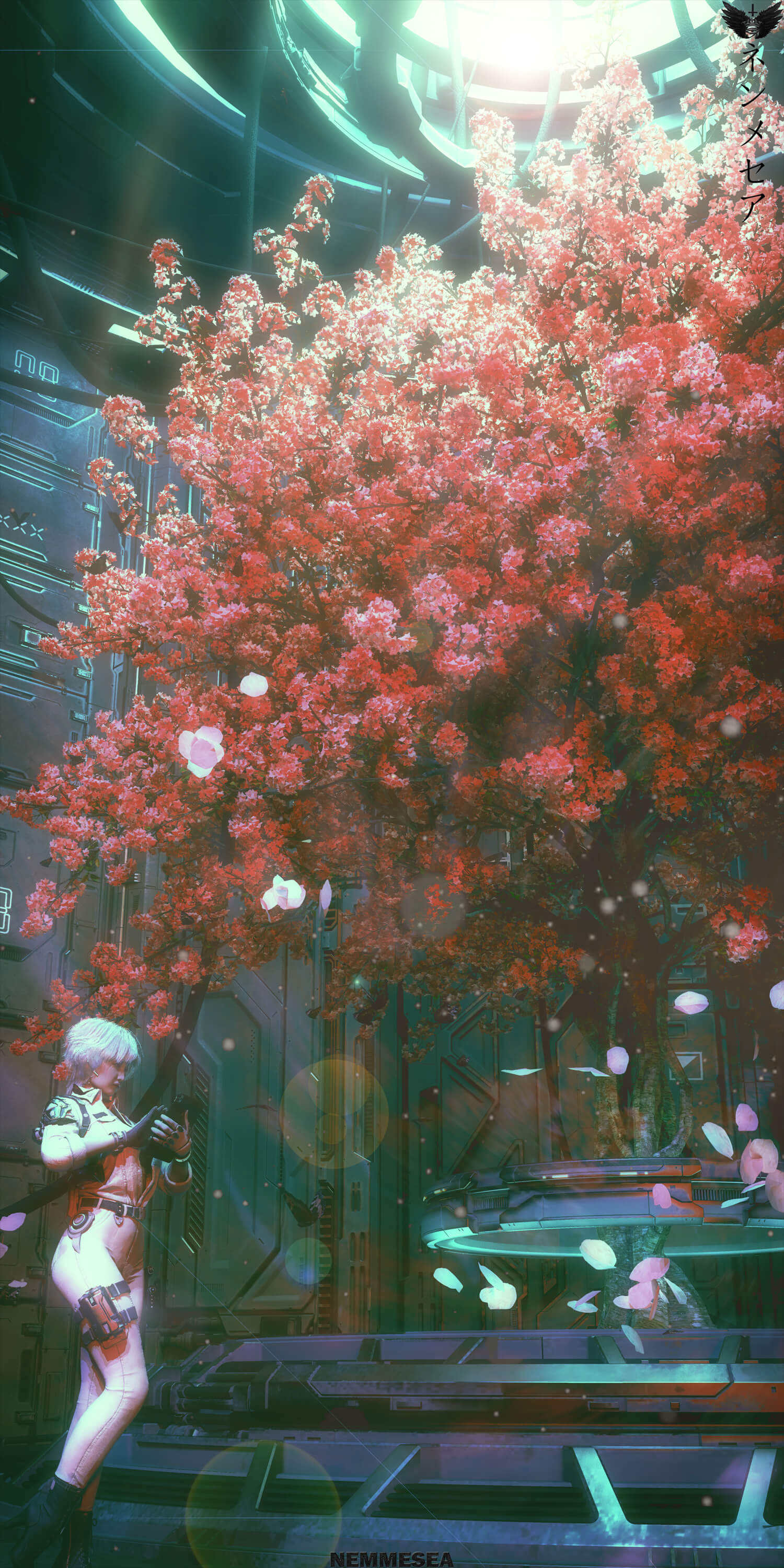 Itsuka #369 - Protecting a Whole 3D Render by Nemmesea