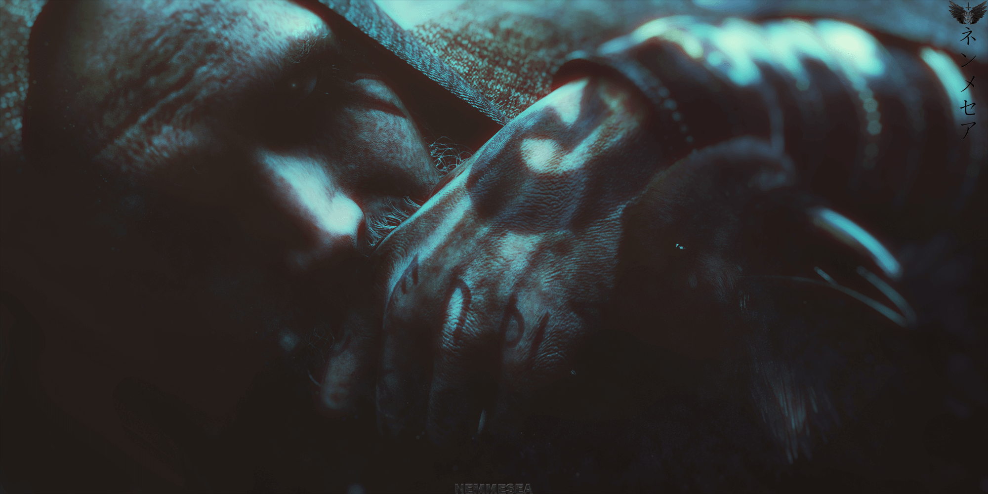 Jensen#180 - Ragnarok Calling 3D Render, Digital Art by Nemmesea