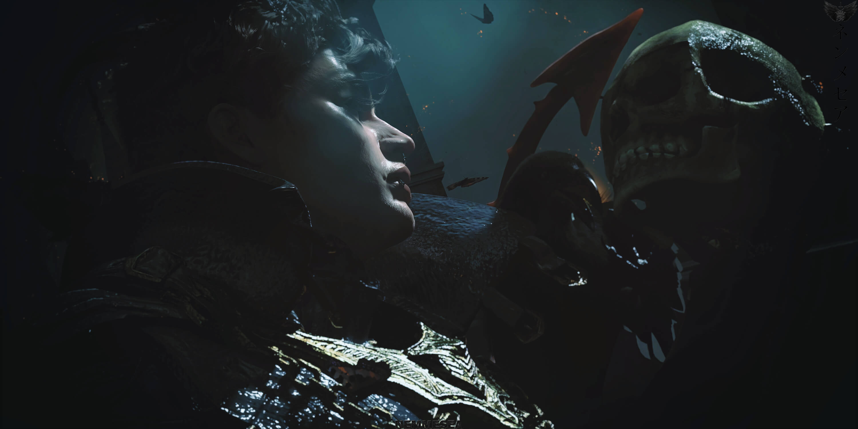 Nathan #360 - Overthrow 3D Render, Digital Art by Nemmesea