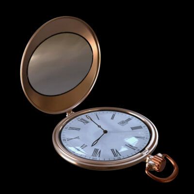 Pocket Watch - 3D Model by nemo81