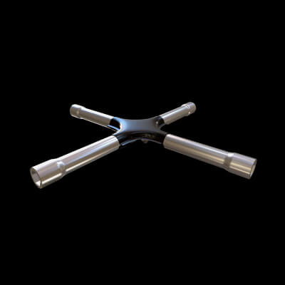 Tool Cross with Steel - 3D Model by nemo81