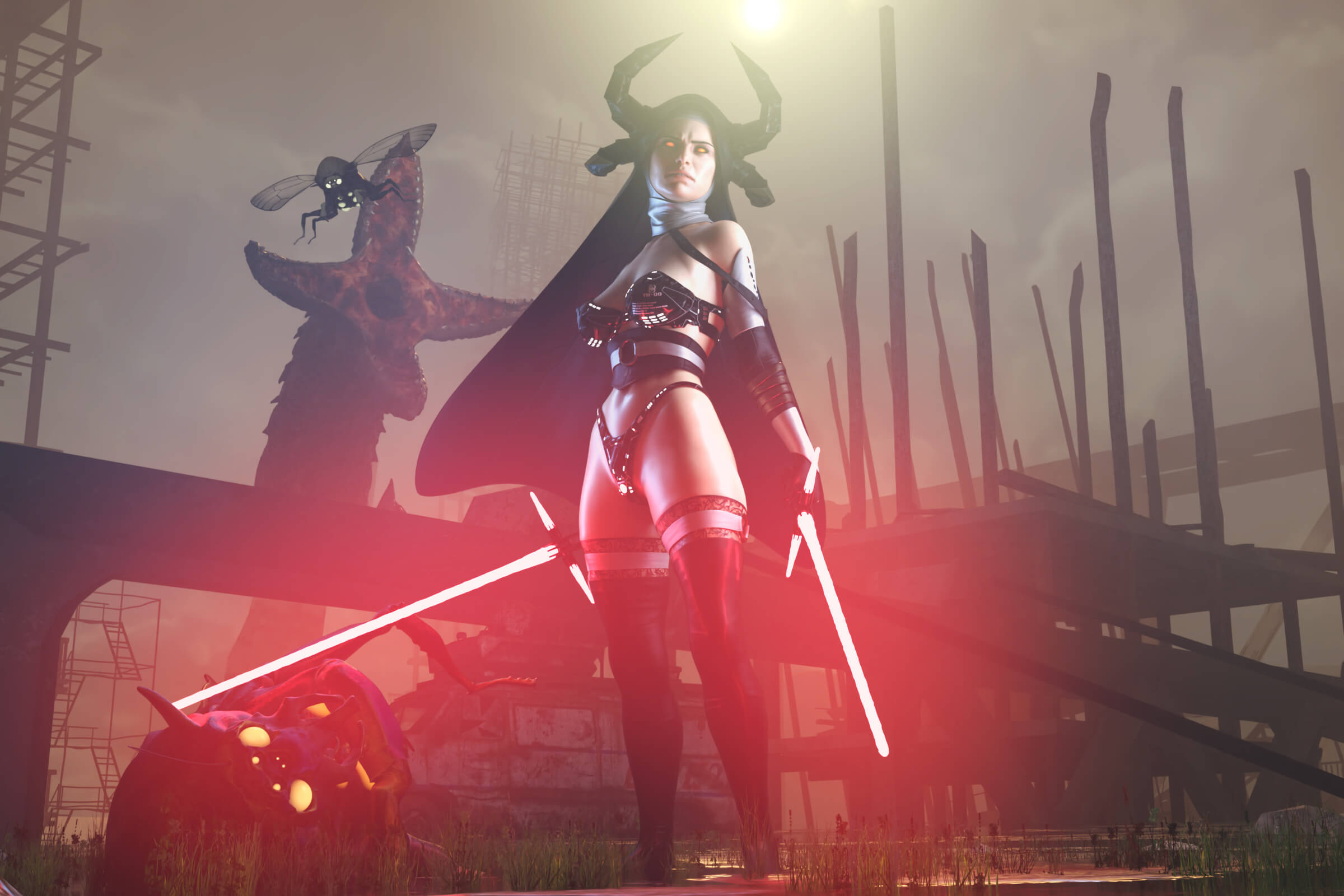 Dark Priest 3D Render | RenderHub Gallery