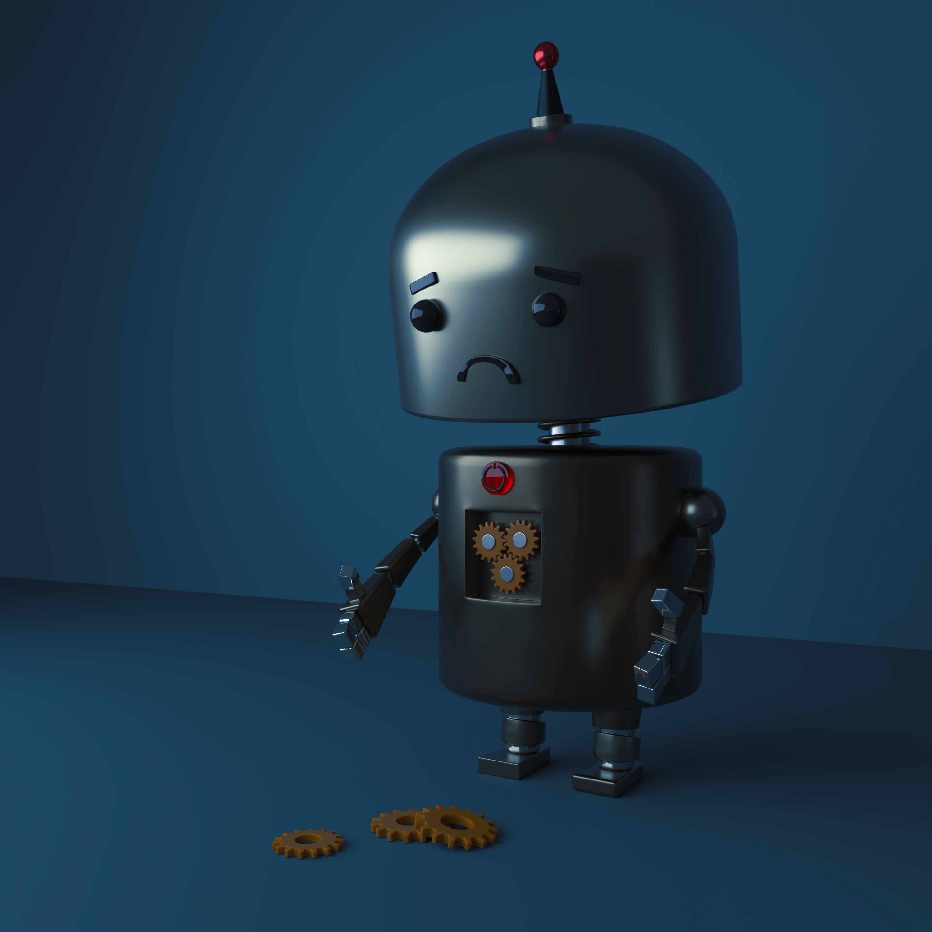 Screechs Sad Robot