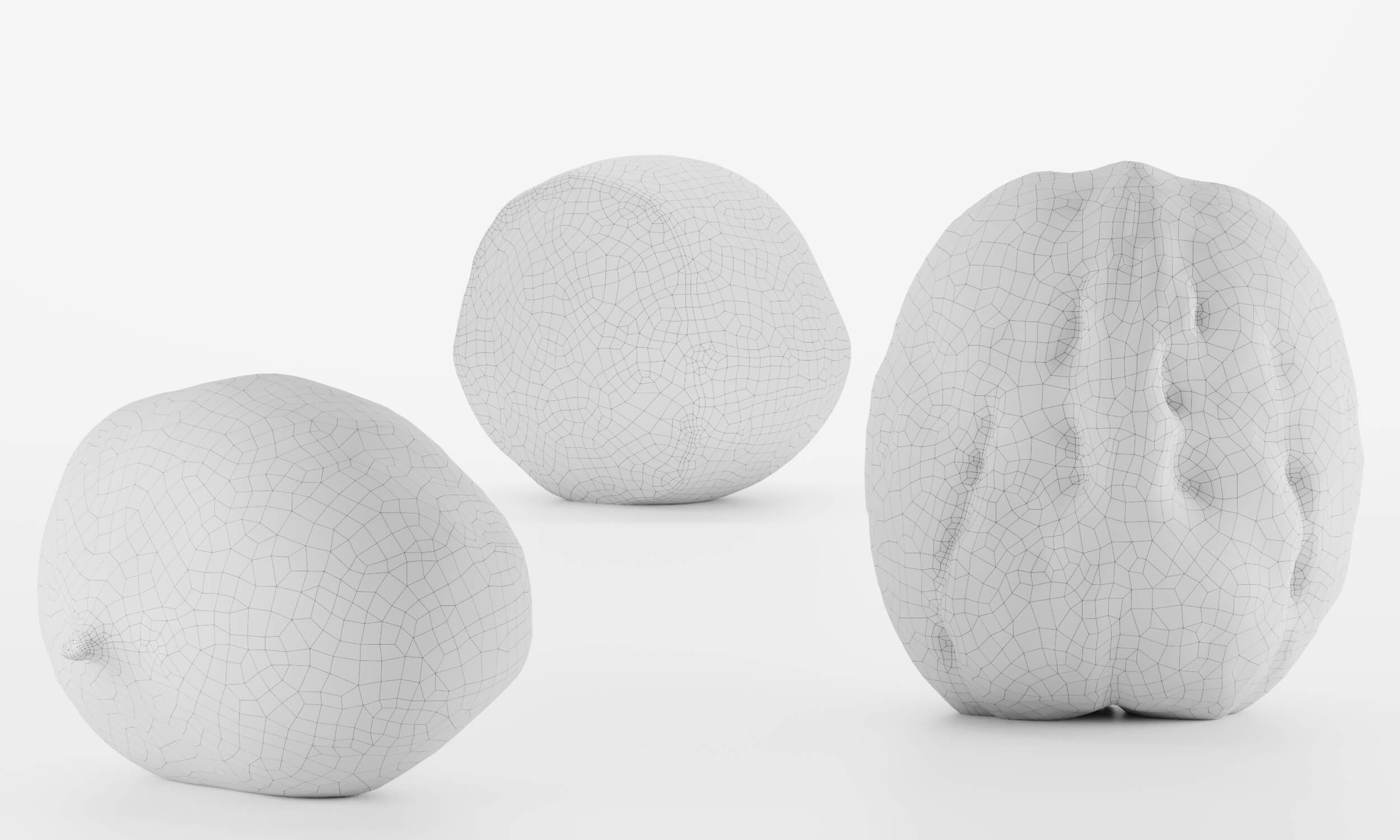 Nuts Collection - 3D Model by NeoArchitect