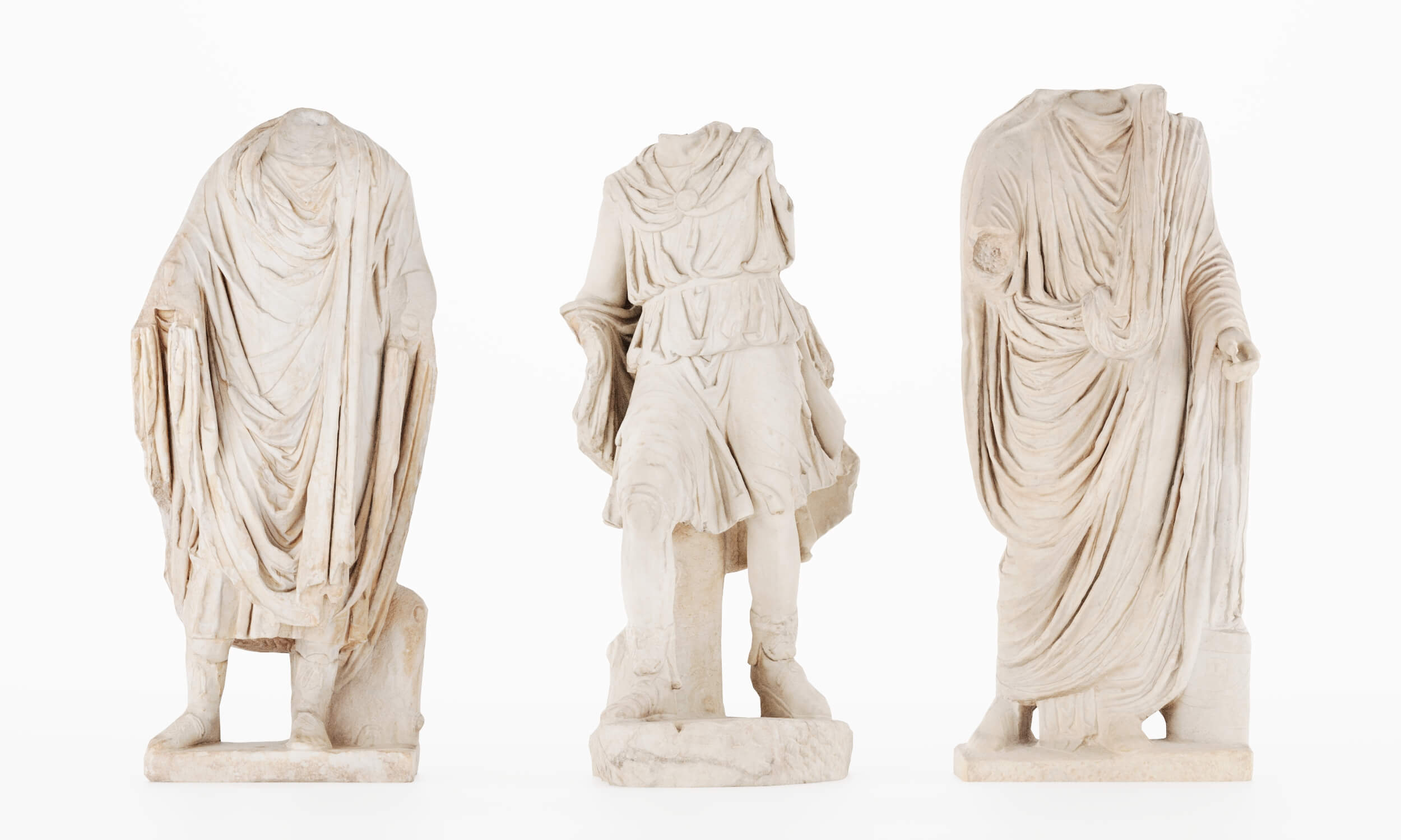 Roman Statues Pack - 3D Model by NeoArchitect