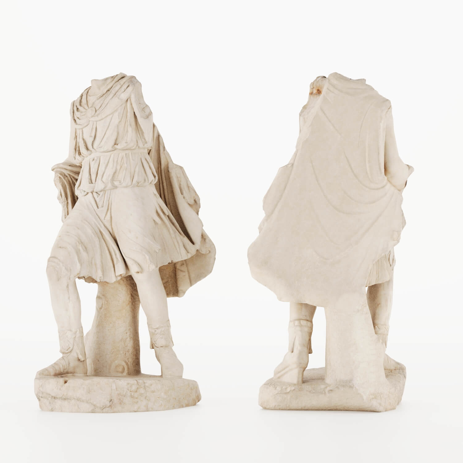 Roman Statues Pack - 3D Model by NeoArchitect