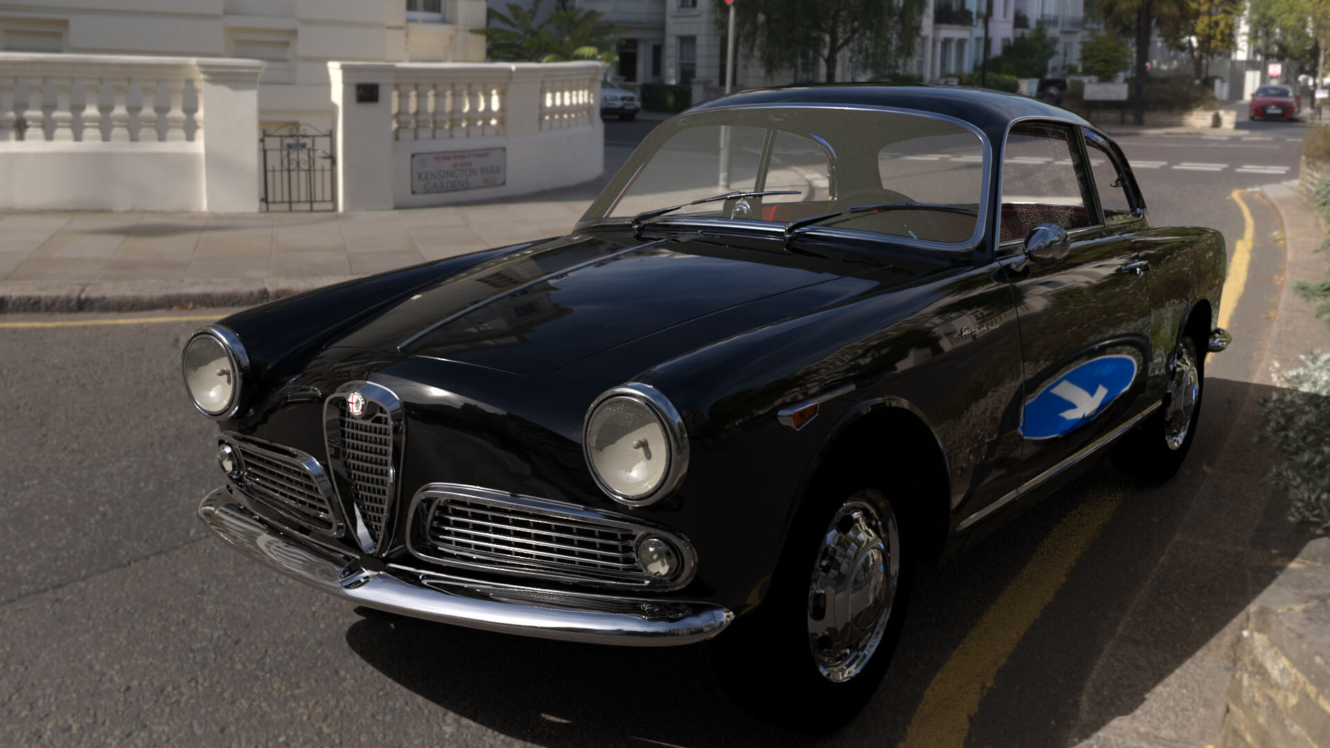 Alfa Romeo Giulietta Sprint Veloce 1958 - 3D Model by nerdadantes