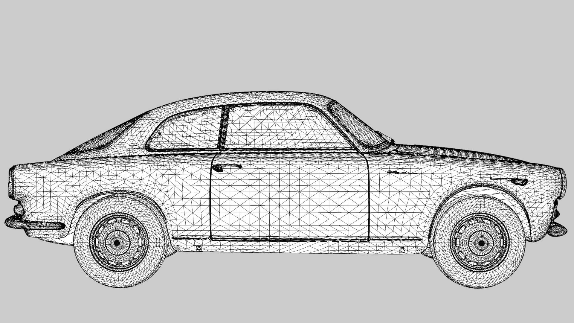 Alfa Romeo Giulietta Sprint Veloce 1958 - 3D Model by nerdadantes