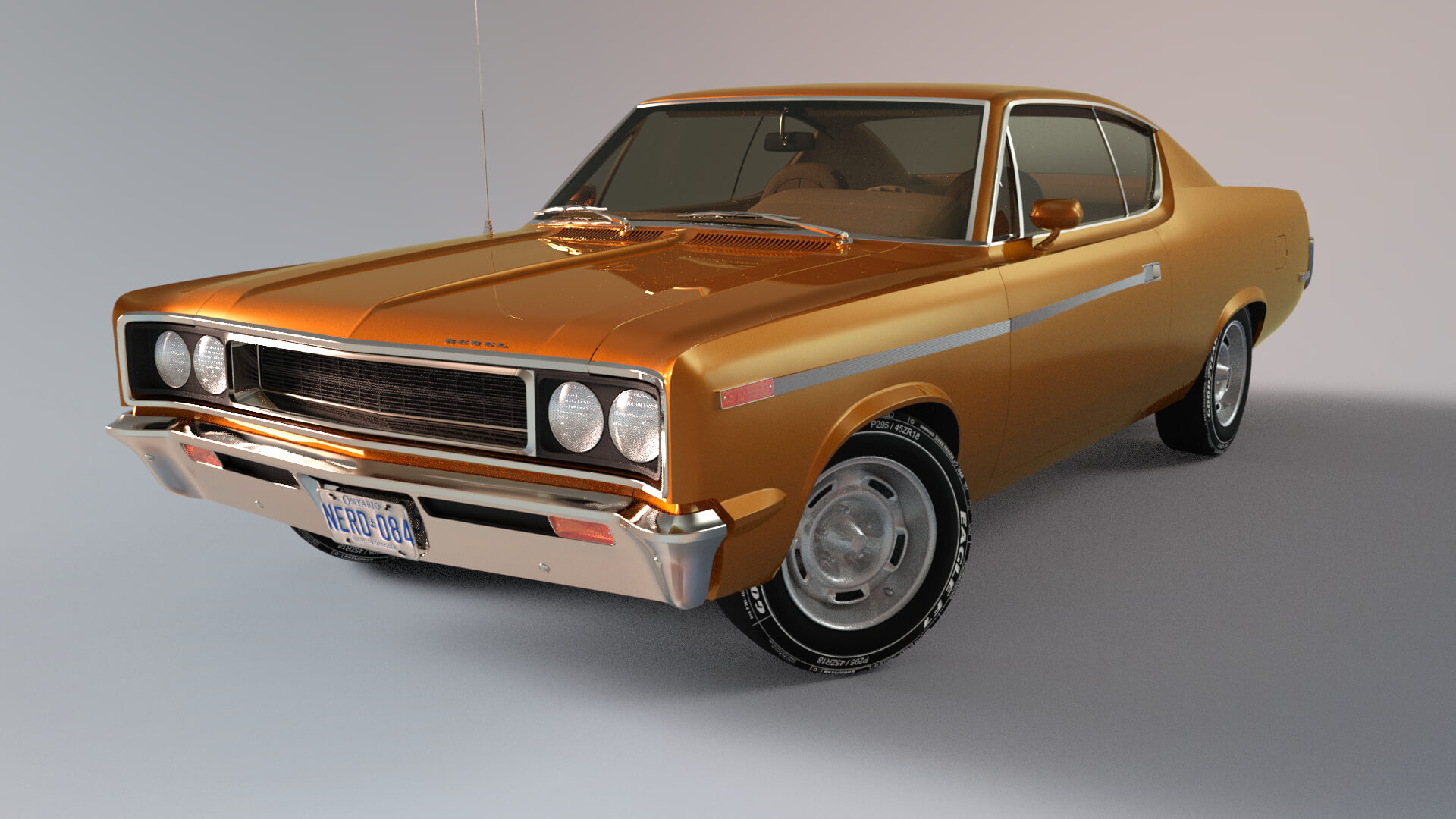 AMC Rebel 1970 - 3D Model by nerdadantes