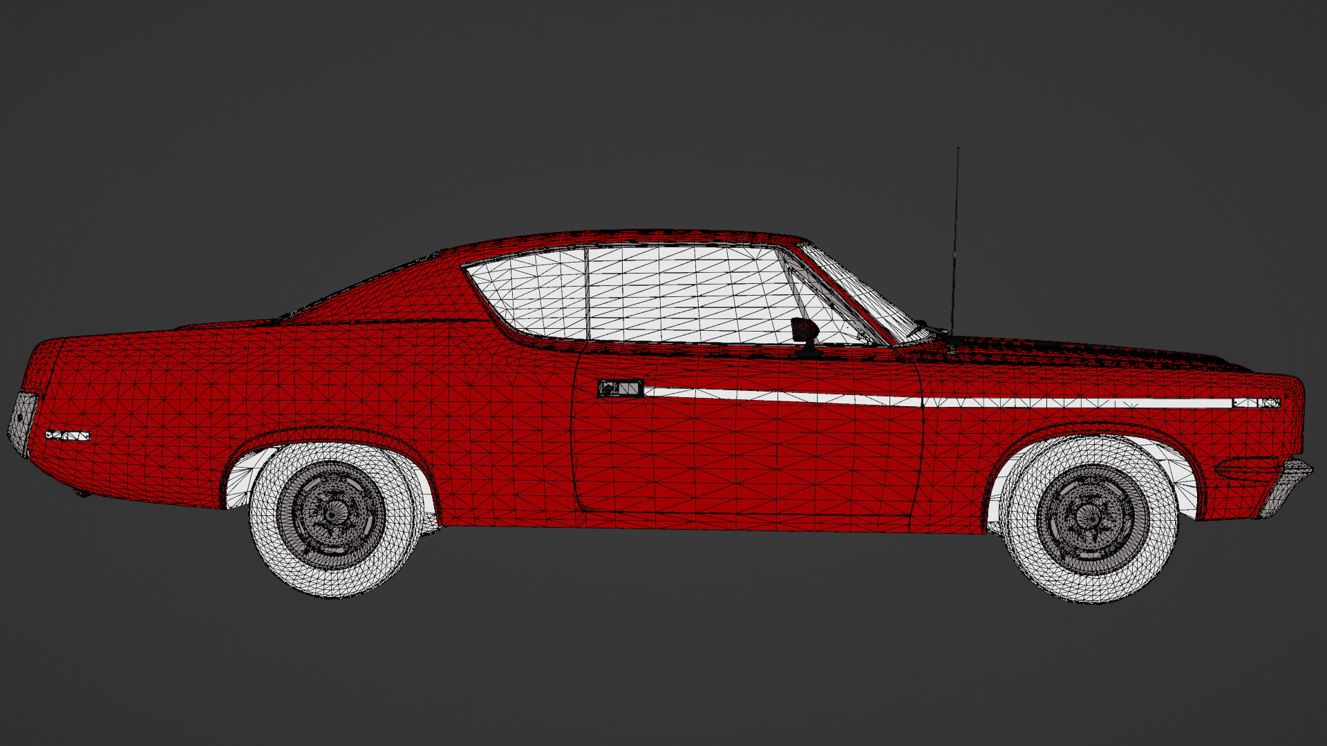 AMC Rebel 1970 - 3D Model by nerdadantes