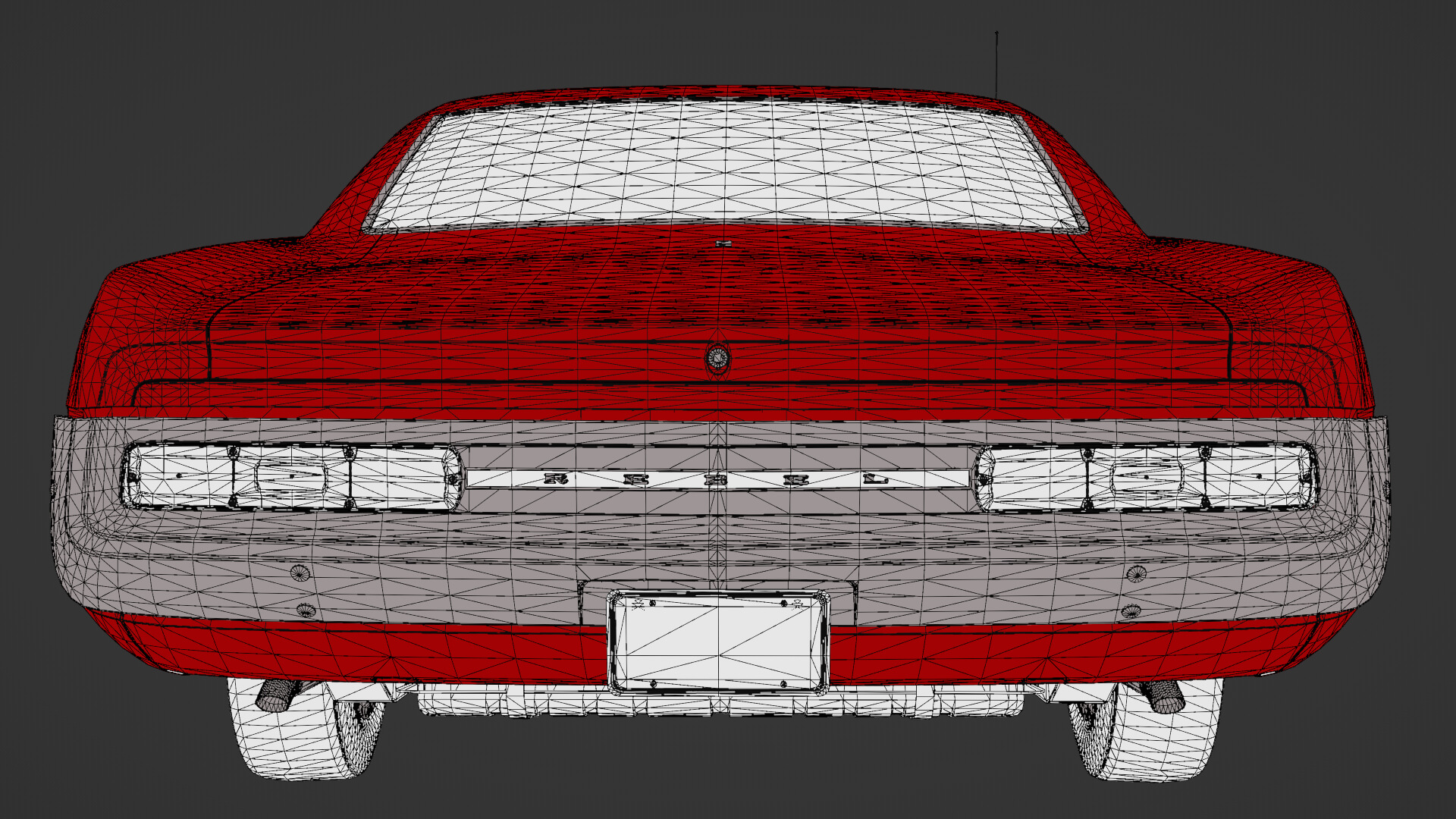 AMC Rebel 1970 - 3D Model by nerdadantes