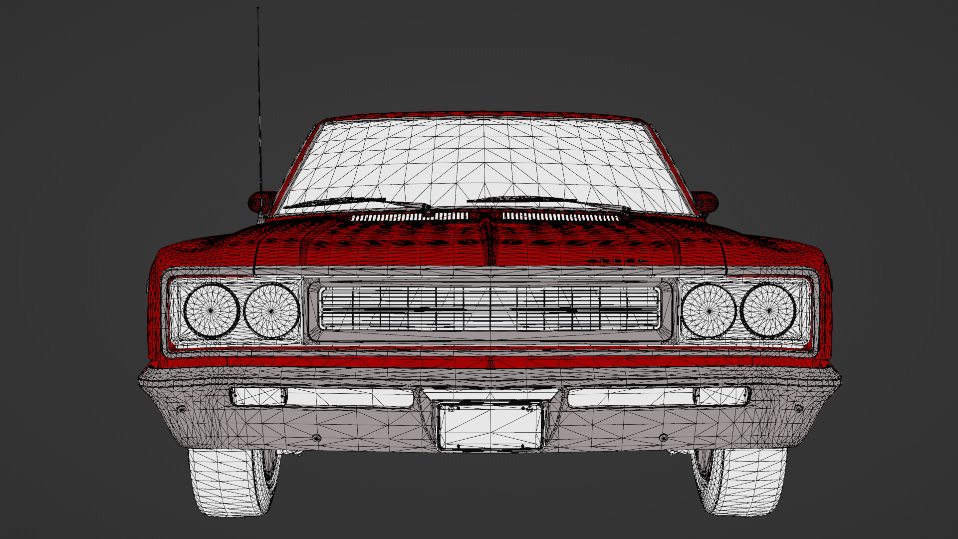 AMC Rebel 1970 for DAZ Studio by nerdadantes