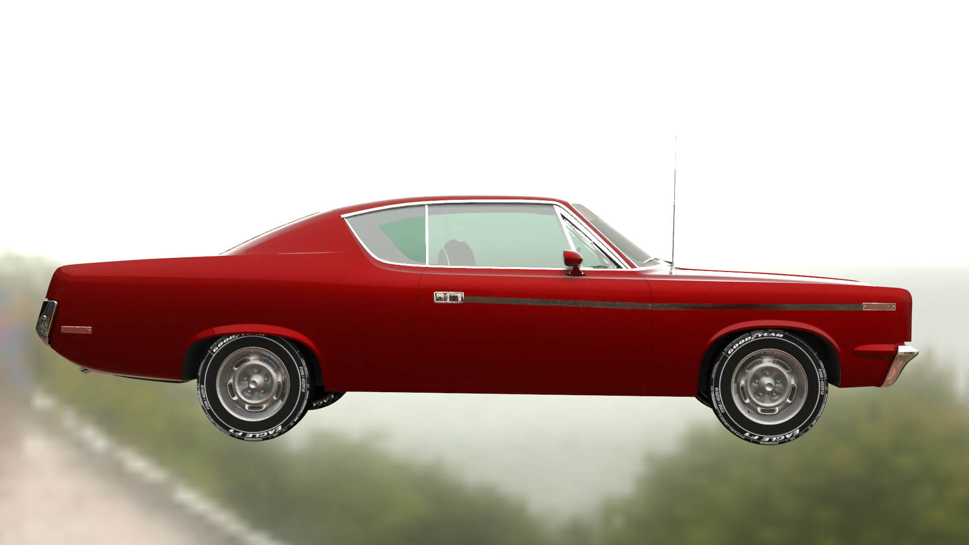 AMC Rebel 1970 for DAZ Studio by nerdadantes