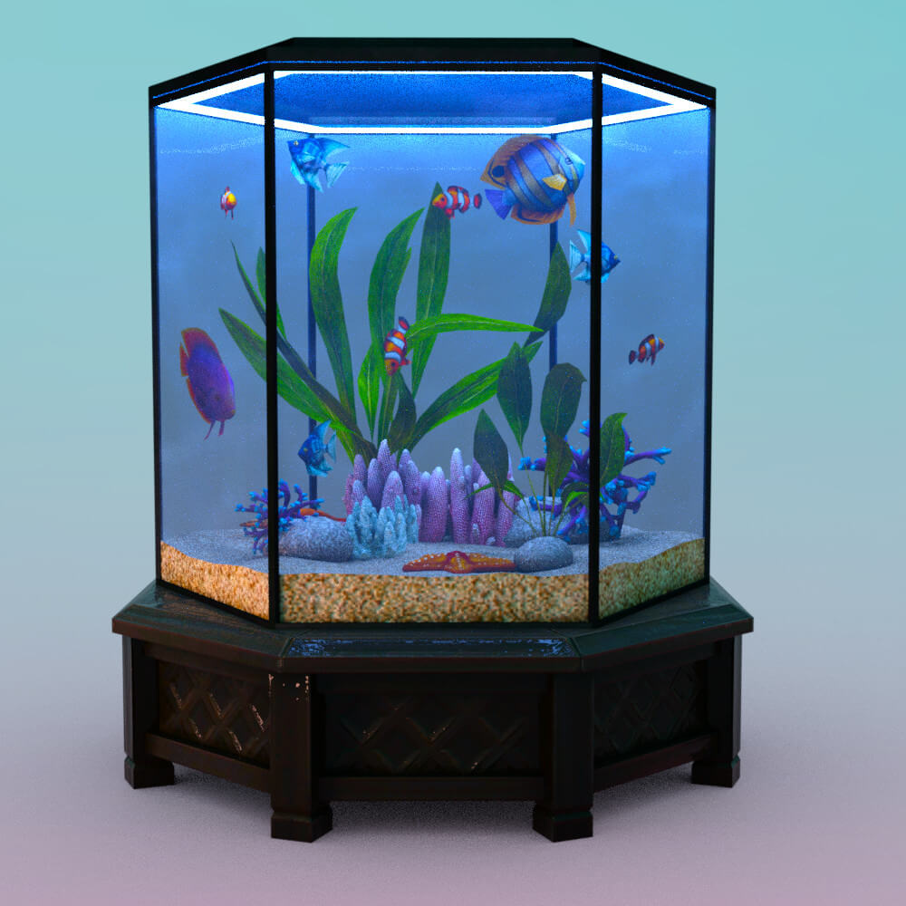 Aqua Collection - 3D Model by nerdadantes