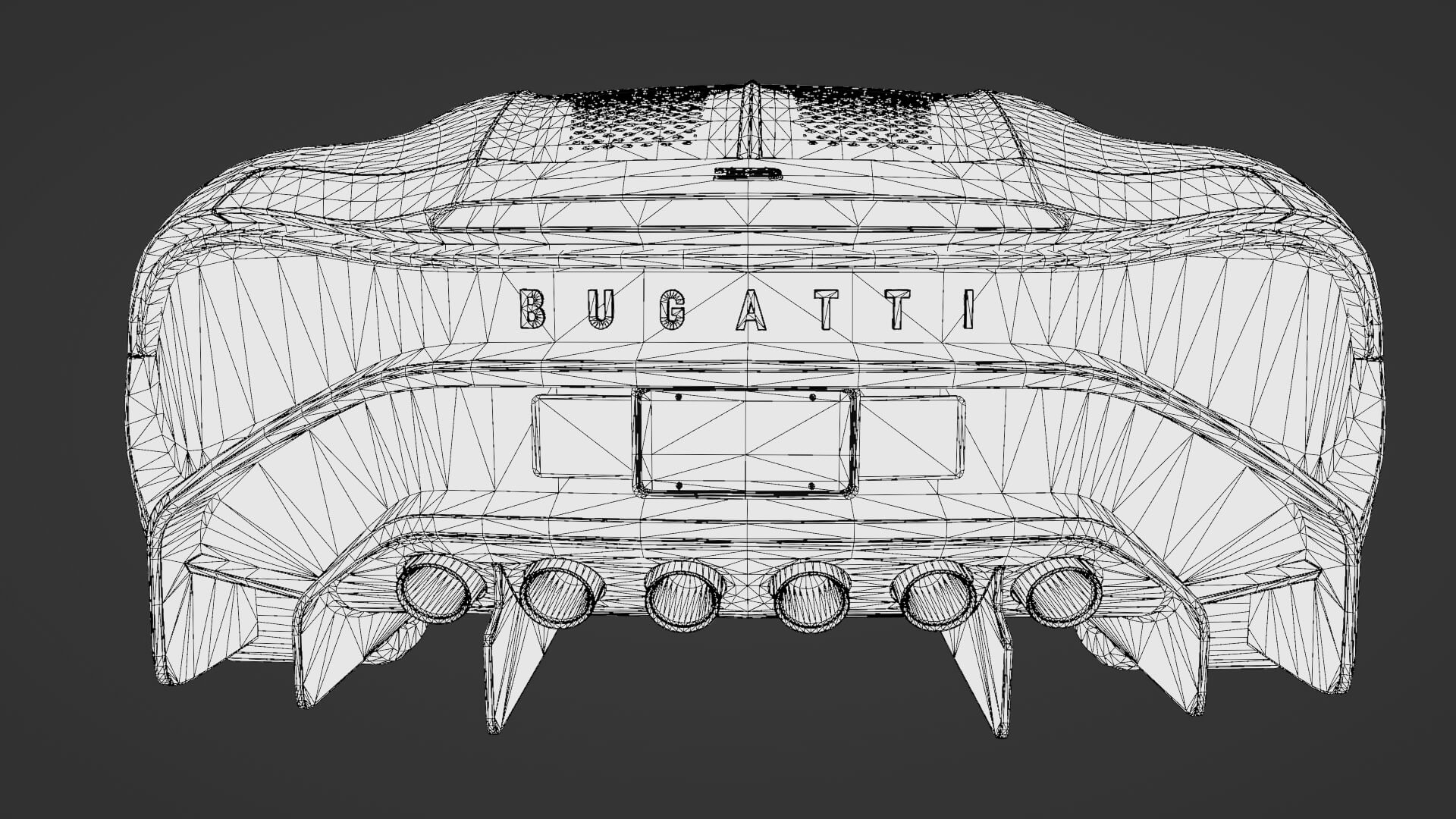 Bugatti La Voiture Noire 2020 for DAZ Studio by nerdadantes