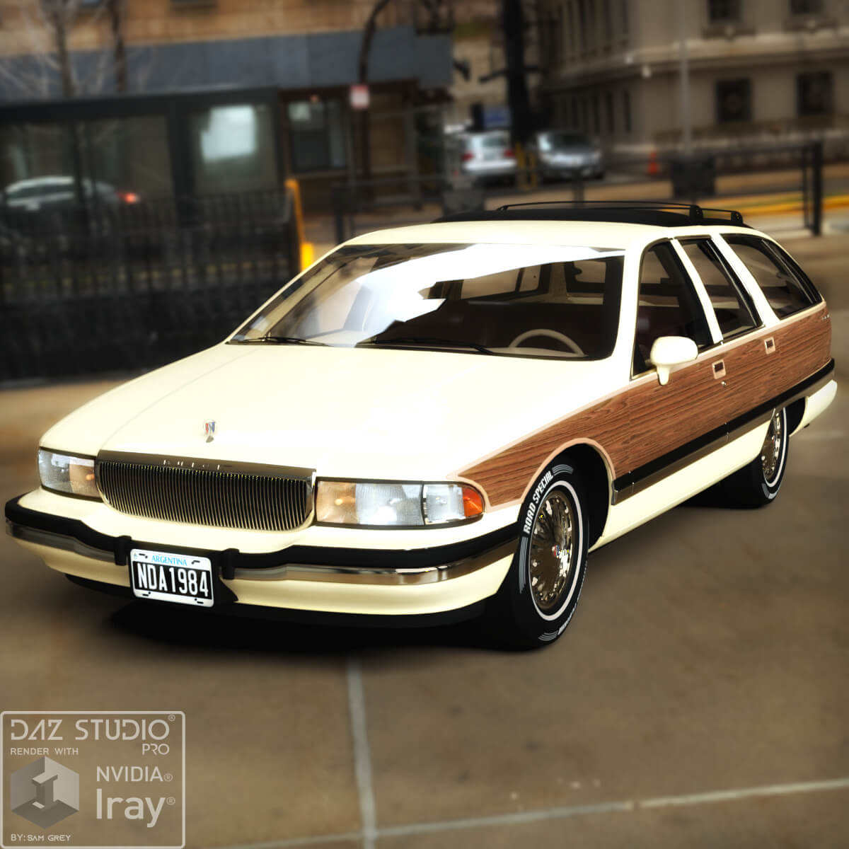 Buick 1991 - 3D Model by nerdadantes