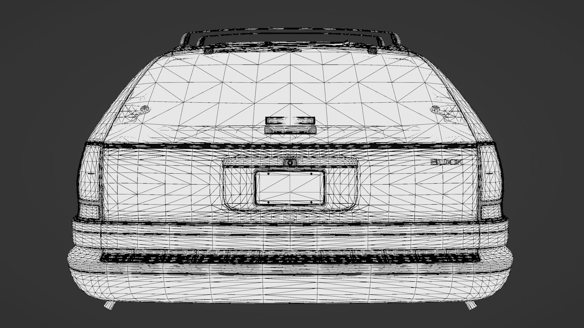 Buick 1991 - 3D Model by nerdadantes