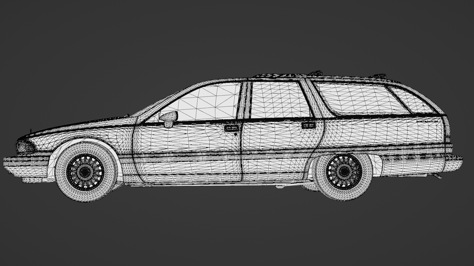 Buick 1991 - 3D Model by nerdadantes