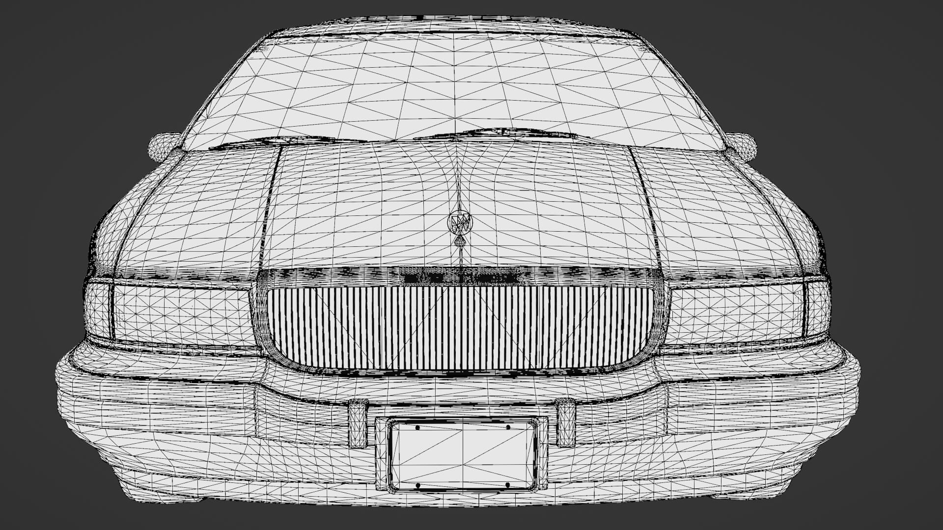 Buick 1991 - 3D Model by nerdadantes