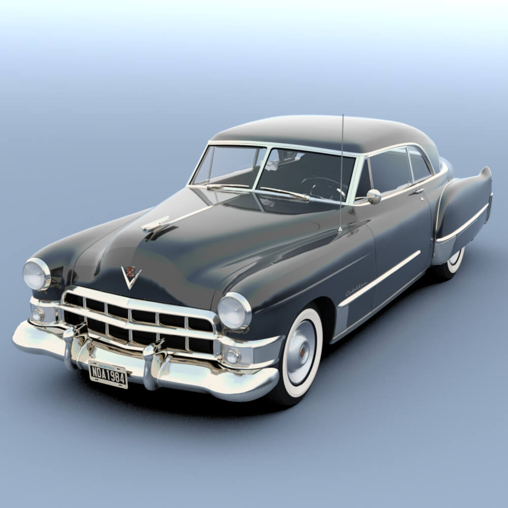 Cadillac Coupe Deville - 3D Model by nerdadantes