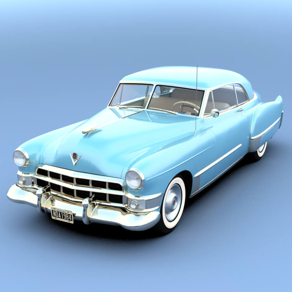 Cadillac Coupe Deville 3D Model by nerdadantes