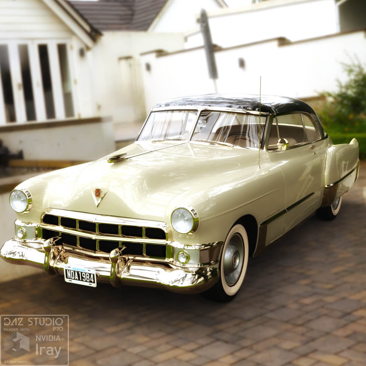 Cadillac Coupe Deville - 3D Model by nerdadantes