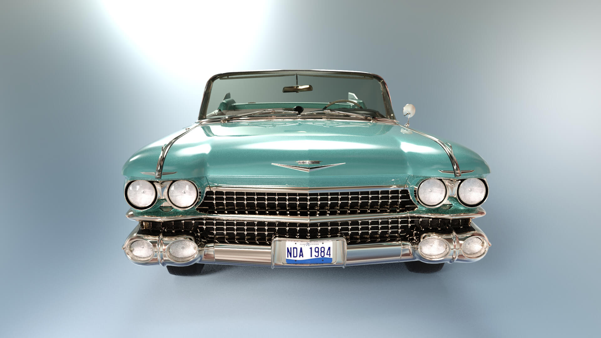 Cadillac Eldorado Biarritz Convertible 1959 for DAZ Studio by nerdadantes