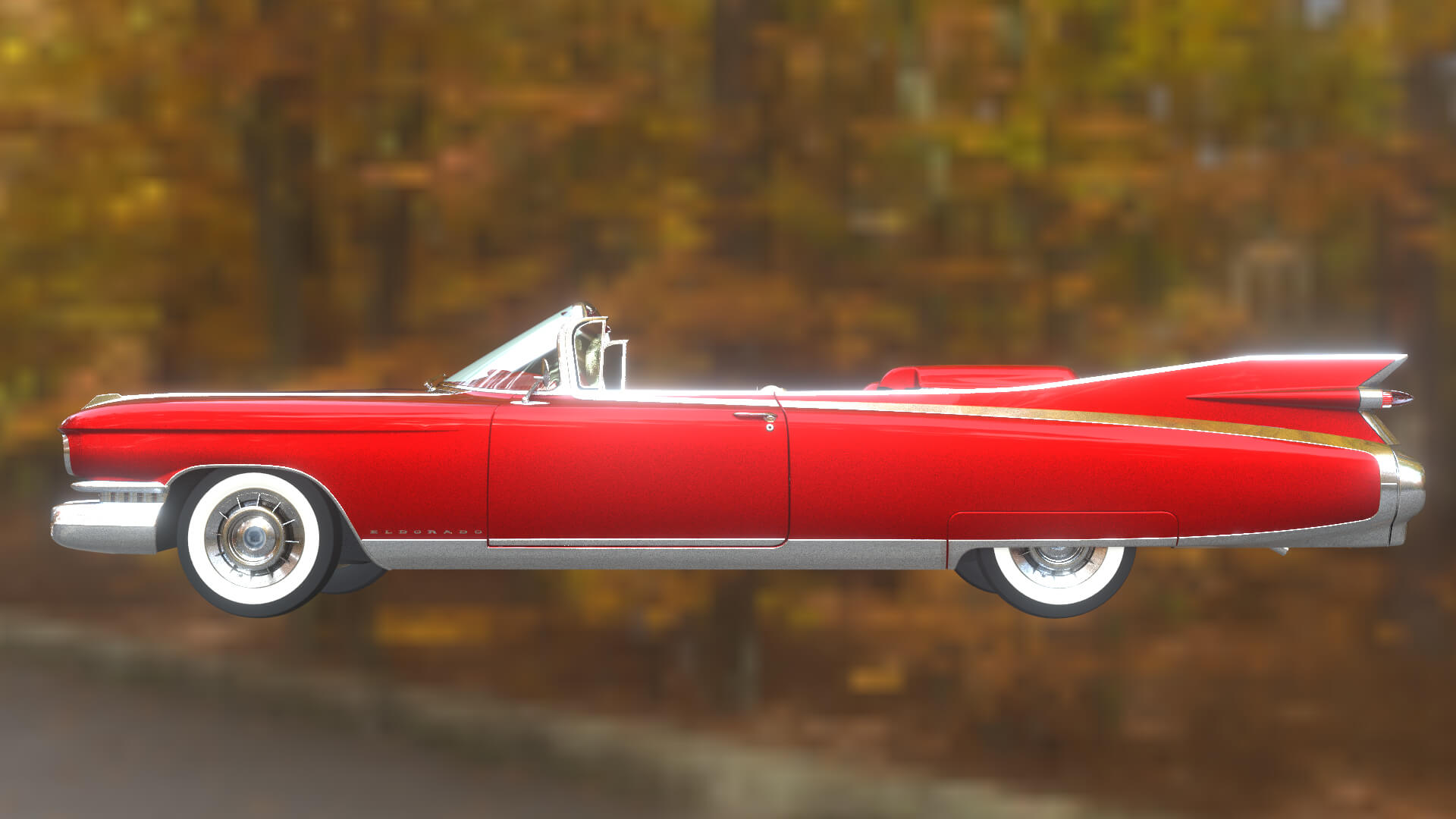 Cadillac Eldorado Biarritz Convertible 1959 for DAZ Studio by nerdadantes