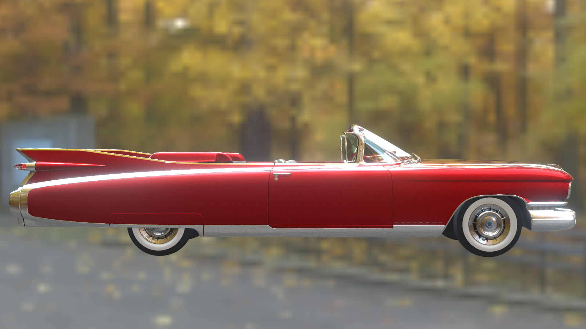 Cadillac Eldorado Biarritz Convertible 1959 for DAZ Studio by nerdadantes